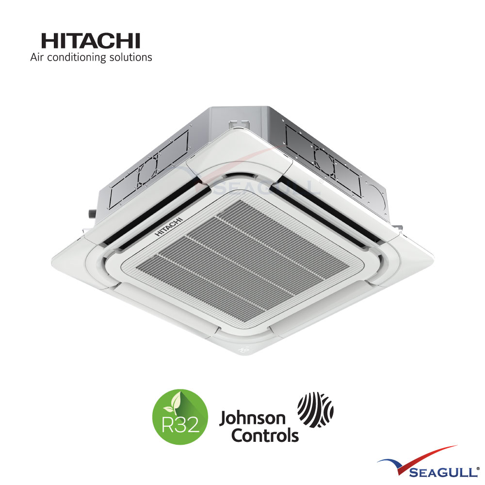Hitachi Ceiling Cassette Fixed Speed Non Inverter R32 5.0HP | SEAGULL ...